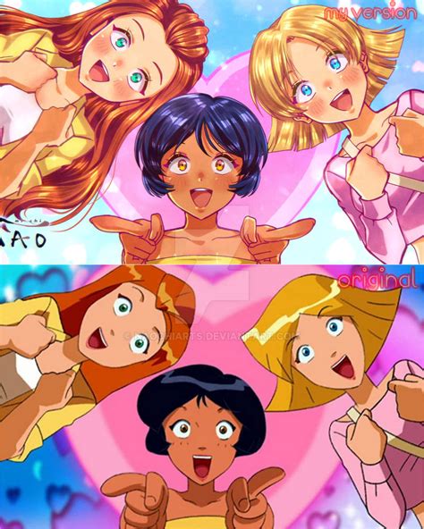 Totally Spies Redraw By Naochiarts On Deviantart