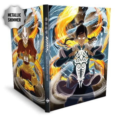 Avatar Legends The Roleplaying Game Special Cover Core Book Korra
