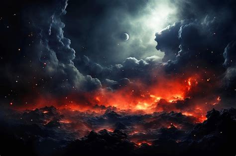 Premium Photo Deep Space With Nebulae Star Galaxies Astronomical Universe Colored Landscape Ai