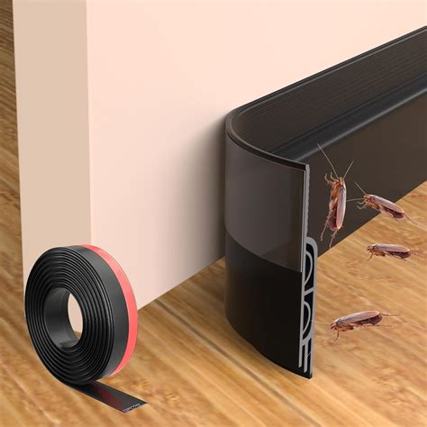 Esufeir 39 Draft Excluder For Doors Self Adhesive Door Draught Excluder For Bottom Of Door