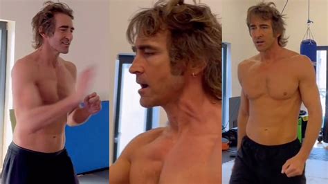 This Video Of A Shirtless Lee Pace Is Shaking Us To Our Foundations