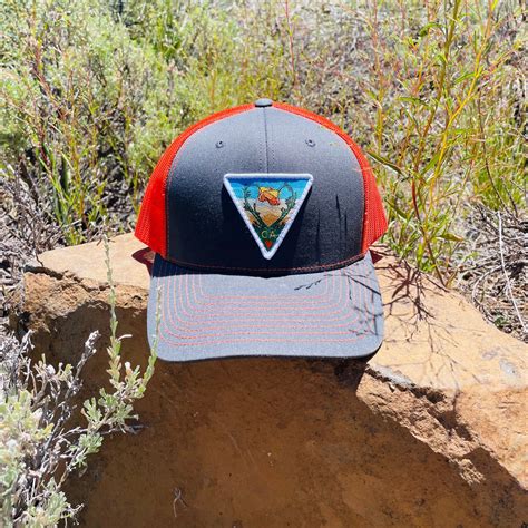 Trucker Poppy Ca Love Greyneon Orange Kooh Culture