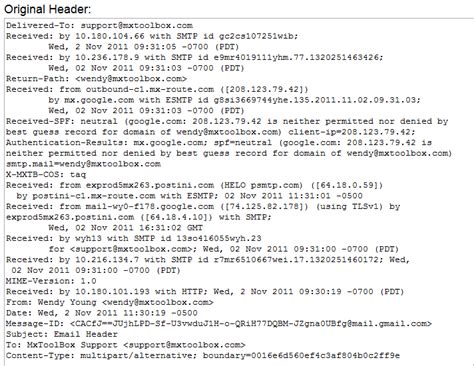 Mxtoolbox Email Header Analyzer Makes Email Headers Readable Mxtoolbox Blog