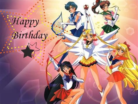Happy Birthday Sailor Moon Sailor Moon Wallpaper Sailor Moon Art