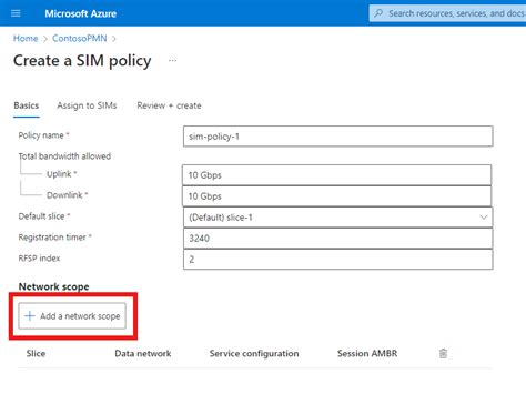 Tutorial Configuración Del Control De Directivas Azure Private 5g