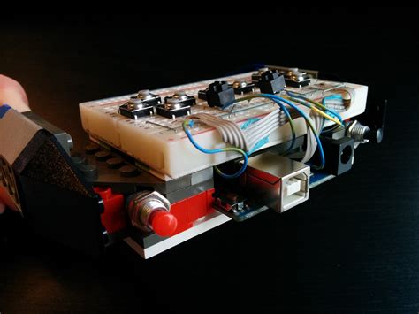 a lego game controller just for the hack of it hackaday