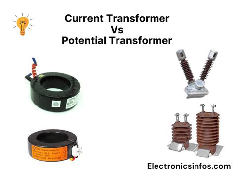 Current Transformer Vs Potential Transformer Electronicsinfos