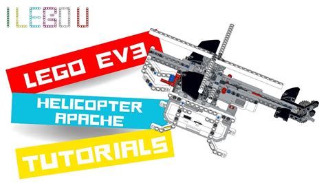 lego ev3 building instructions helicopter apache tutorials [design