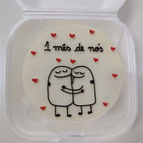 Bento Cake Em 2025 Bolos De Aniversário Namorado Mini Bolos De