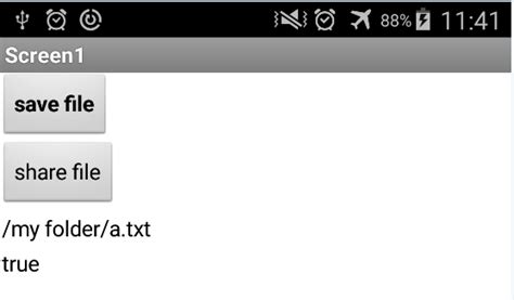 Can T Create Folder In Android Bugs And Other Issues MIT App Inventor Community