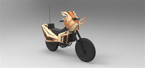 Bike From Movie Megaforce 1982 3d Model Cgtrader