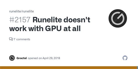 Runelite Doesn T Work With GPU At All Issue Runelite Runelite GitHub