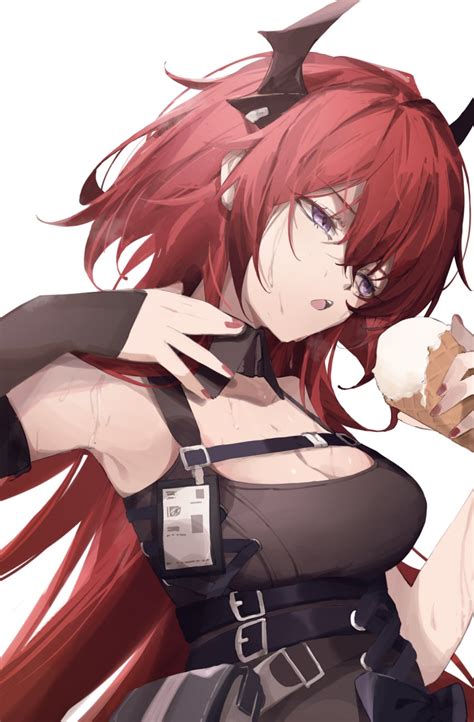 Surtr Arknights Drawn By Ankoromochi Danbooru