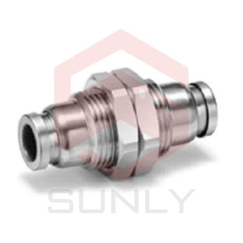 Smc Bulkhead Connection Connector Kqg2e09 00 ThiẾt BỊ CÔng NghiỆp Sunly