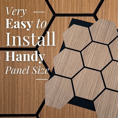English Ash Hex Acoustic Wall Panels The 3d Wall Panel Company