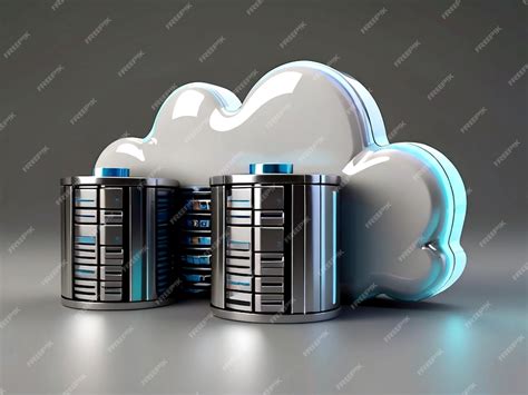 Premium Vector Vector Premium Cloud Server Database Storage Icon 3d Rendering On Isolated