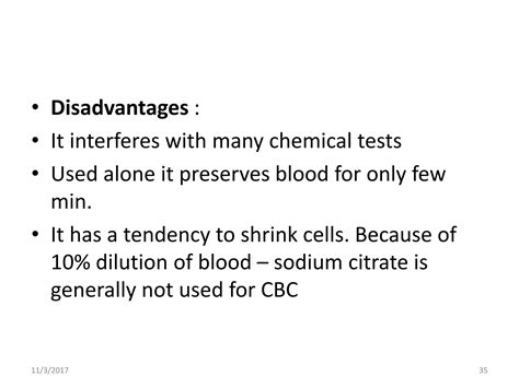 Anticoagulants Used In Haematology Pptx