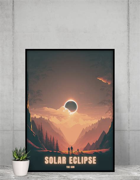 Space Art Print Solar Eclipse Poster Print Galaxy Art Print Nasa Astronomy Art Space Print Space