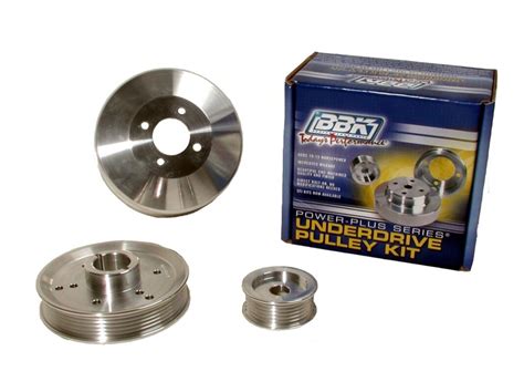 Bbk Performance 3pc Aluminum Pulley Kit 96 01 Gtcobra 46l 1555