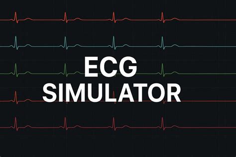 Free Ecg Simulator Online Learn Annotate And Export Ecgs Easily
