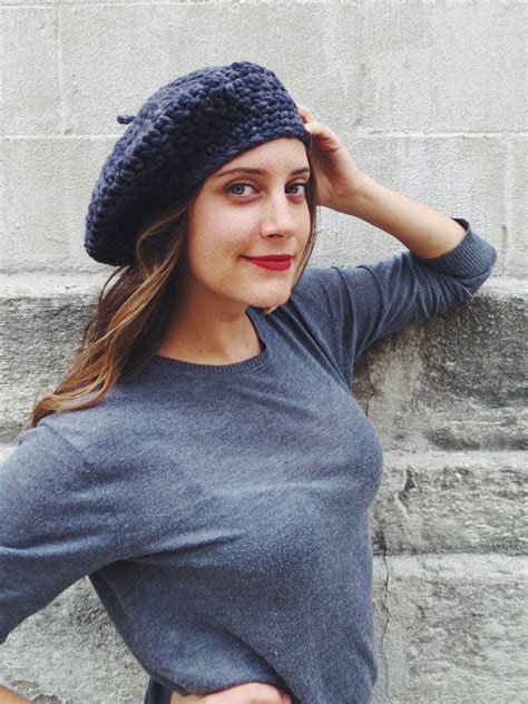 Crochet Pattern Crochet Beret Parisienne French Hat La Tour