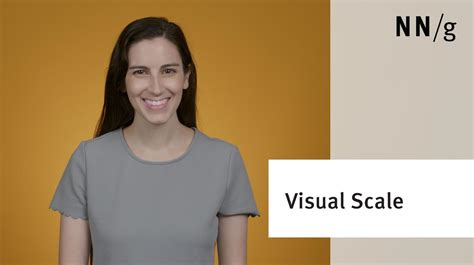 The Visual Principle Of Scale In User Interface Design Video Nng