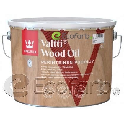 ᐉ Купить Tikkurila Valtti Wood Oil (Тиккурила Валтти Вуд Оил) масло для ...