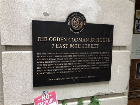 The Ogden Codman Jr House Historical Marker