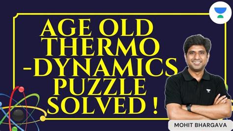 Mohit Bhargava On Linkedin Age Old Thermodynamics Puzzle Solved Mb