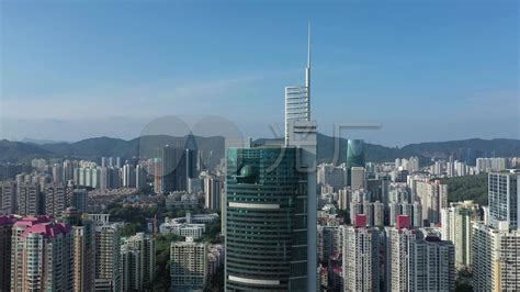 深圳特区报业大厦 环绕航拍3840x2160高清视频素材下载编号9002240实拍视频光厂vj师网