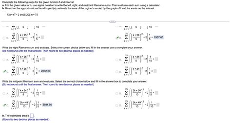 Solved Complete The Following Steps For The Given Function F Chegg