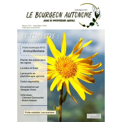 Revue N°13 Le Bourgeon Autonome