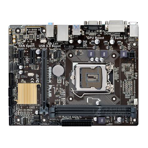 ASUS B85M-K PLUS LGA 1150 Intel B85 Desktop Motherboard DDR3 1333MHz ...