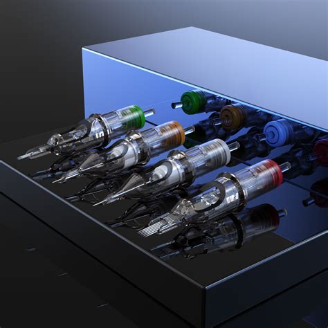 Ez Revolution Tattoo Needle Cartridges Assorted Mixed 50pcs Eztat2