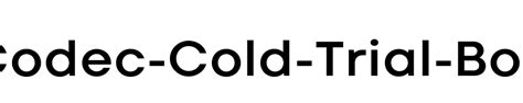Codec Cold Trial Bold Free Fonts Helvetica Neue Font Free Download