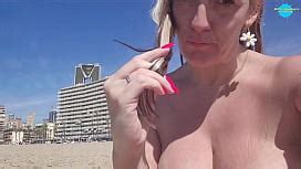 Naked On A Beach In Barcelona XNXX