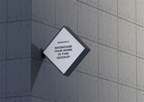 Free Corner Signs Mockup Designdeck