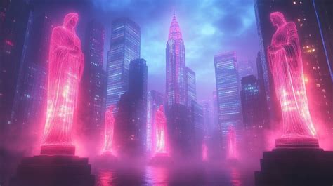 The Cyberpunk Gothic Cityscapes