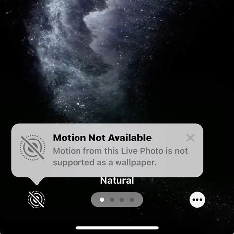 Live Photo Motion Not Supported R Ios