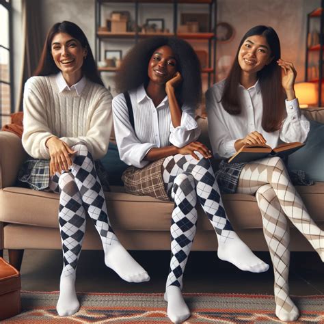 Teachers In Argyle Sweater Tights By Abcde125 On Deviantart