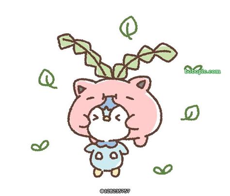 精灵宝可梦波加曼毽子草图片尺寸1138x973 Bobopic