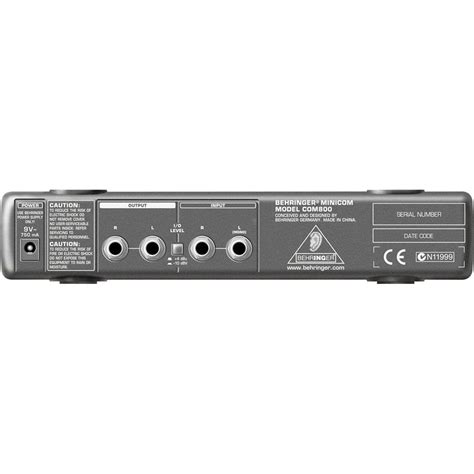 Behringer Com800 Graphic Equalizer