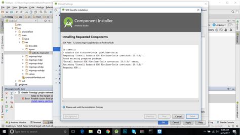 Android Studio Keeps Saying Errorfailed To Find Target With Hash