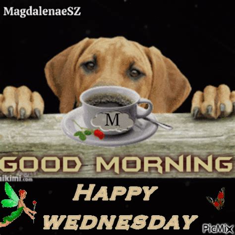 Good Morning Wednesday Funny Animated 