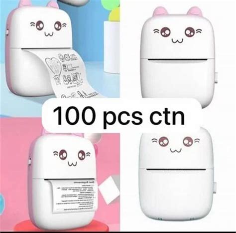 Portable Printer Mini Pocket Printer Wireless Bluetooth Thermal