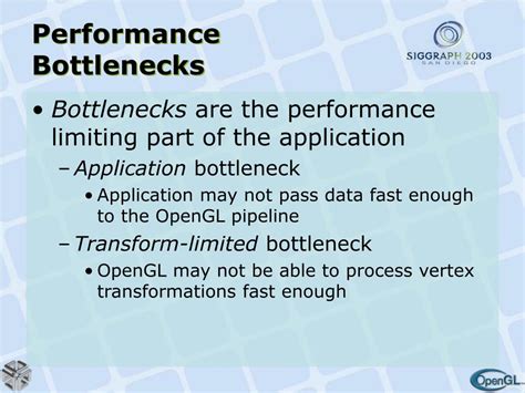 ppt performance opengl platform independent techniques or “a bunch of