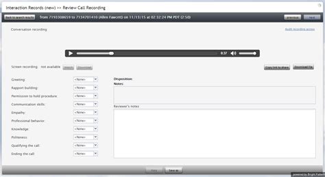 5 3 reporting reference guide callrecordings bright pattern documentation