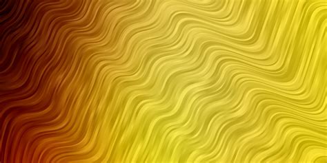 Light Orange Vector Pattern With Curved Lines 13437704 Vector Art At Vecteezy