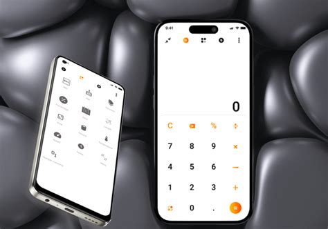 004 UI Design Calculator Responsive Calculation Interface Design In
