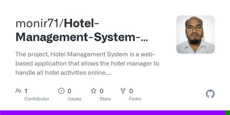 Github Monir71hotel Management System Aspnet The Project Hotel Management System Is A Web